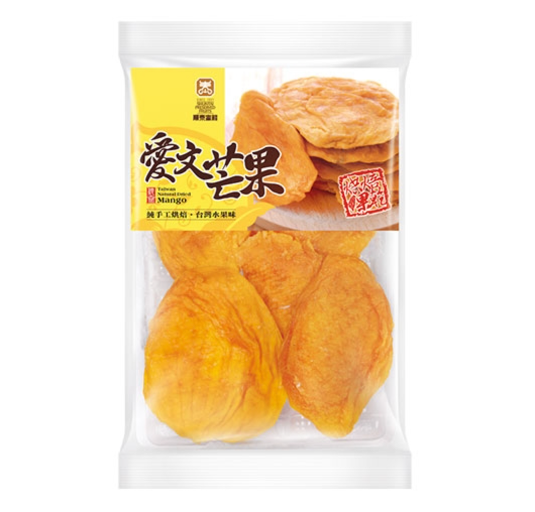 Aiwen Fresh Dried Mango 台灣順泰愛文芒果乾