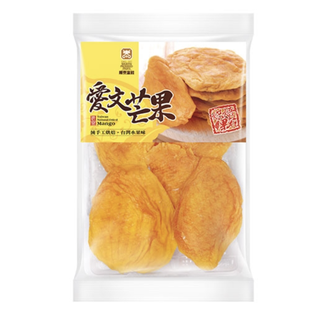 Aiwen Fresh Dried Mango 台灣順泰愛文芒果乾