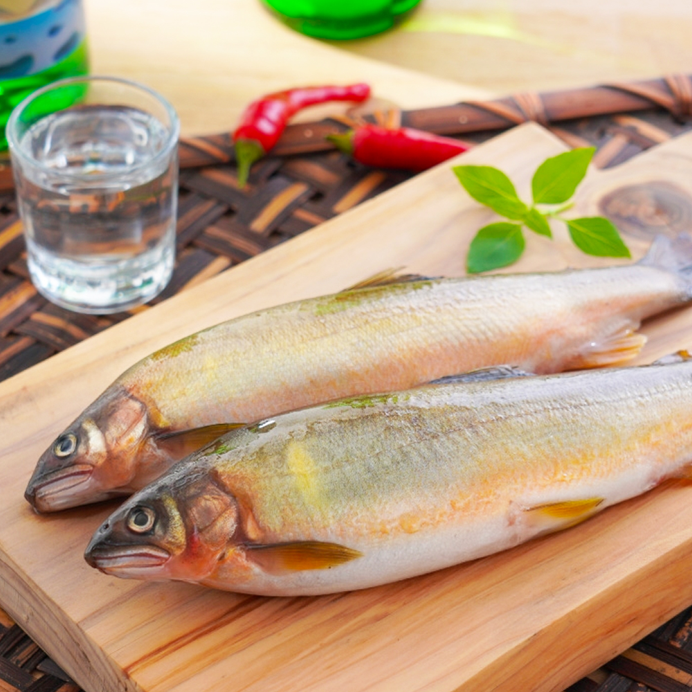 Whitebait - Ayu Female w/ Fish Roe 湧泉抱卵母香魚(2條)