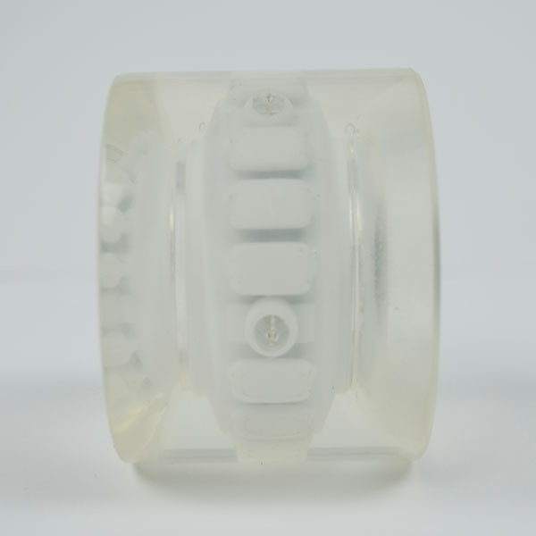 LED light-up 60mm Longboard Wheels - Red lighting