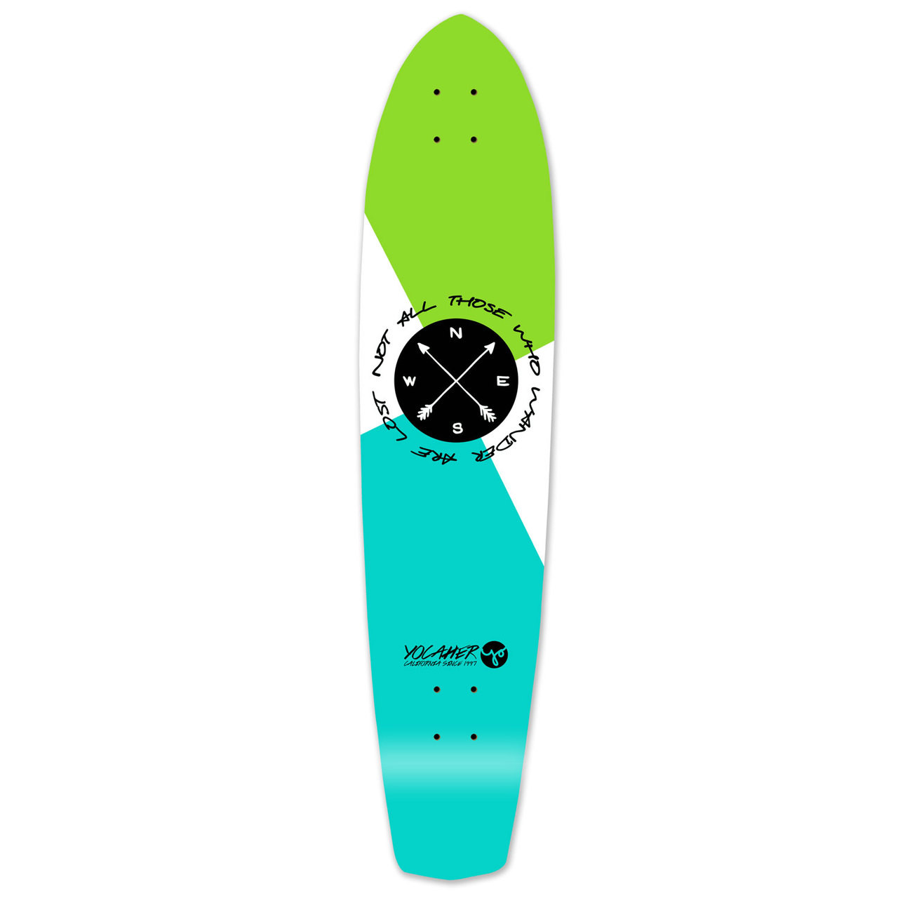 Slimkick Longboard Complete - Wander Golem