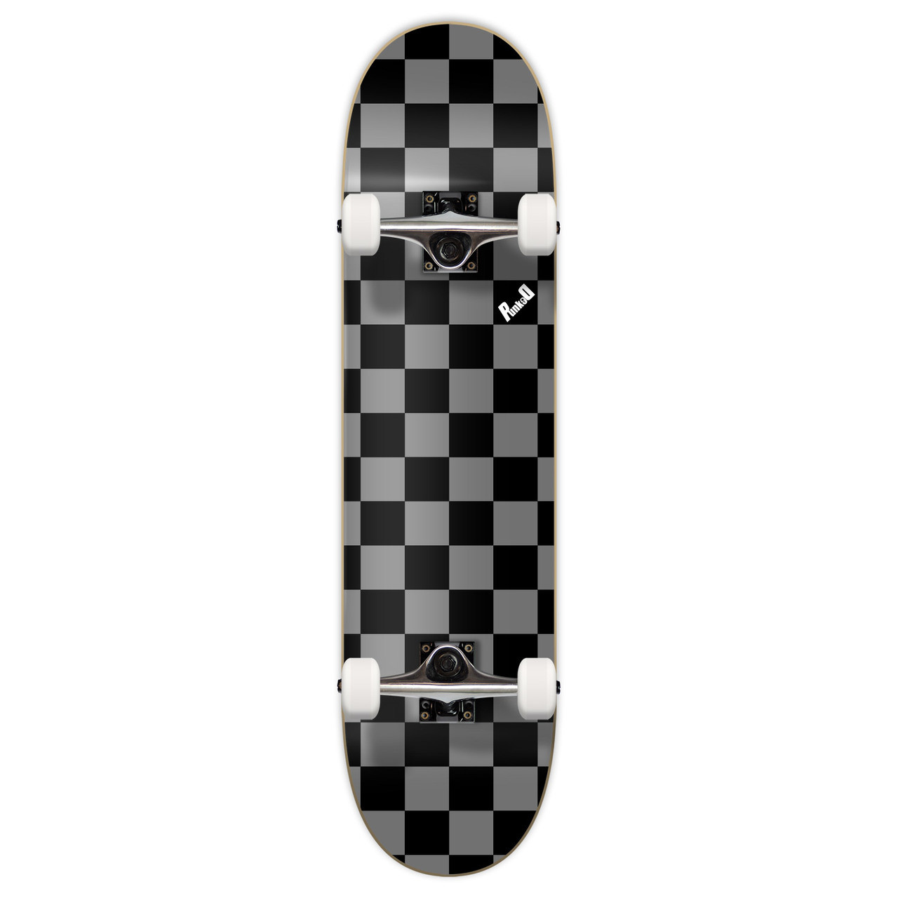 Punked Checkered Skateboard Complete