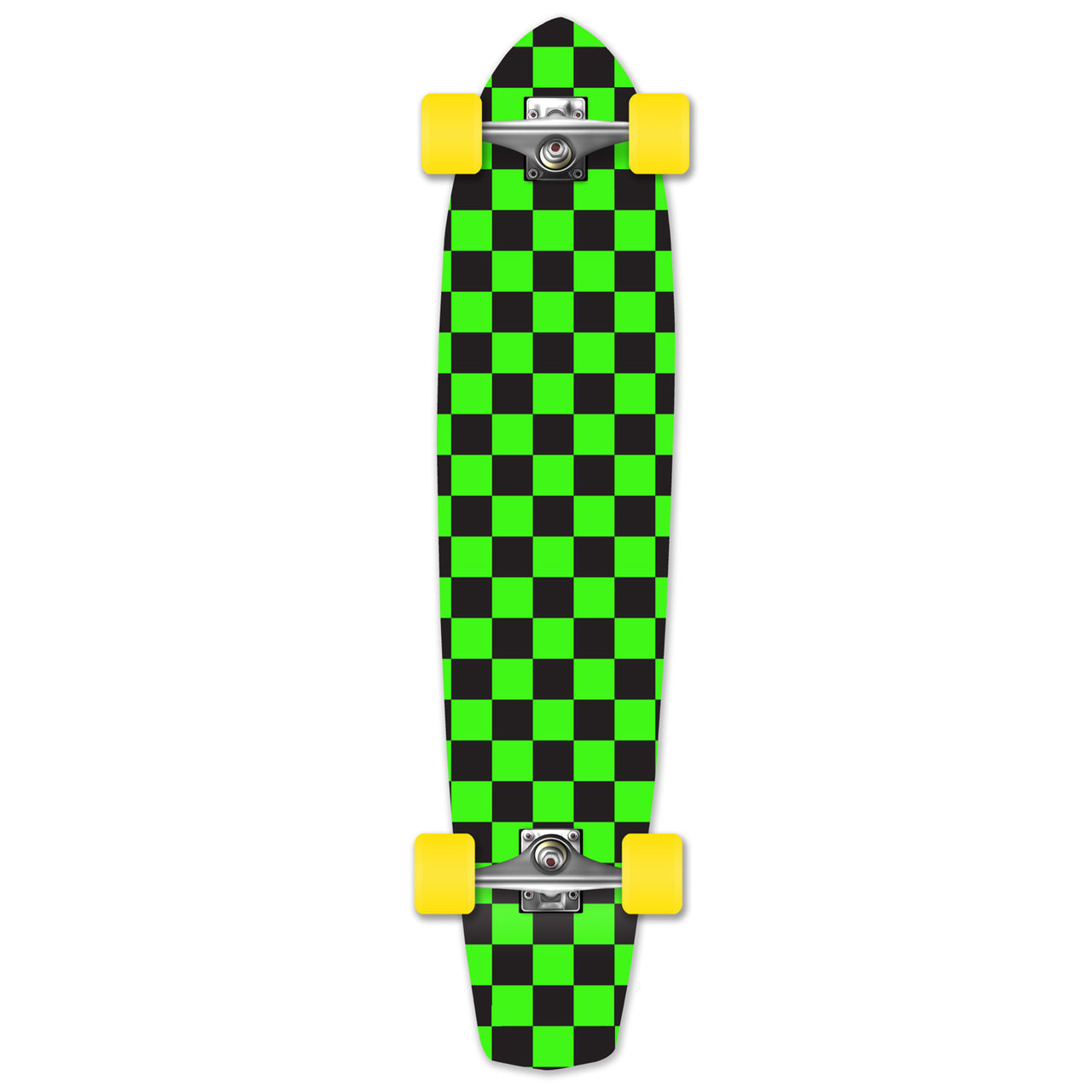 Checkered Slimkick Longboard Completes