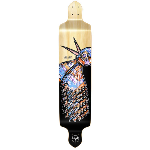 Drop Down Longboard Deck - The Bird Natural