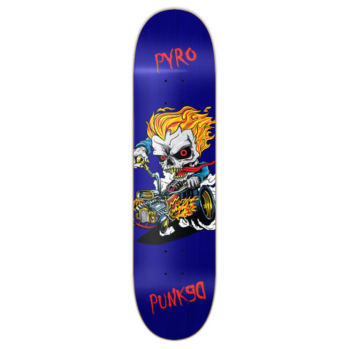 Graphic Hot Rod Pyro Skateboard Deck