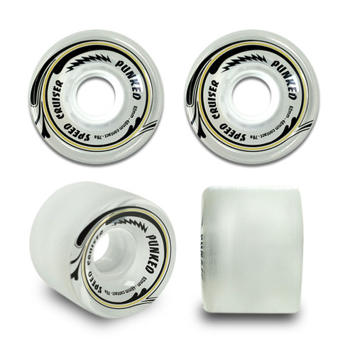 Speed Cruiser 62mm Longboard Wheels - Gel Clear