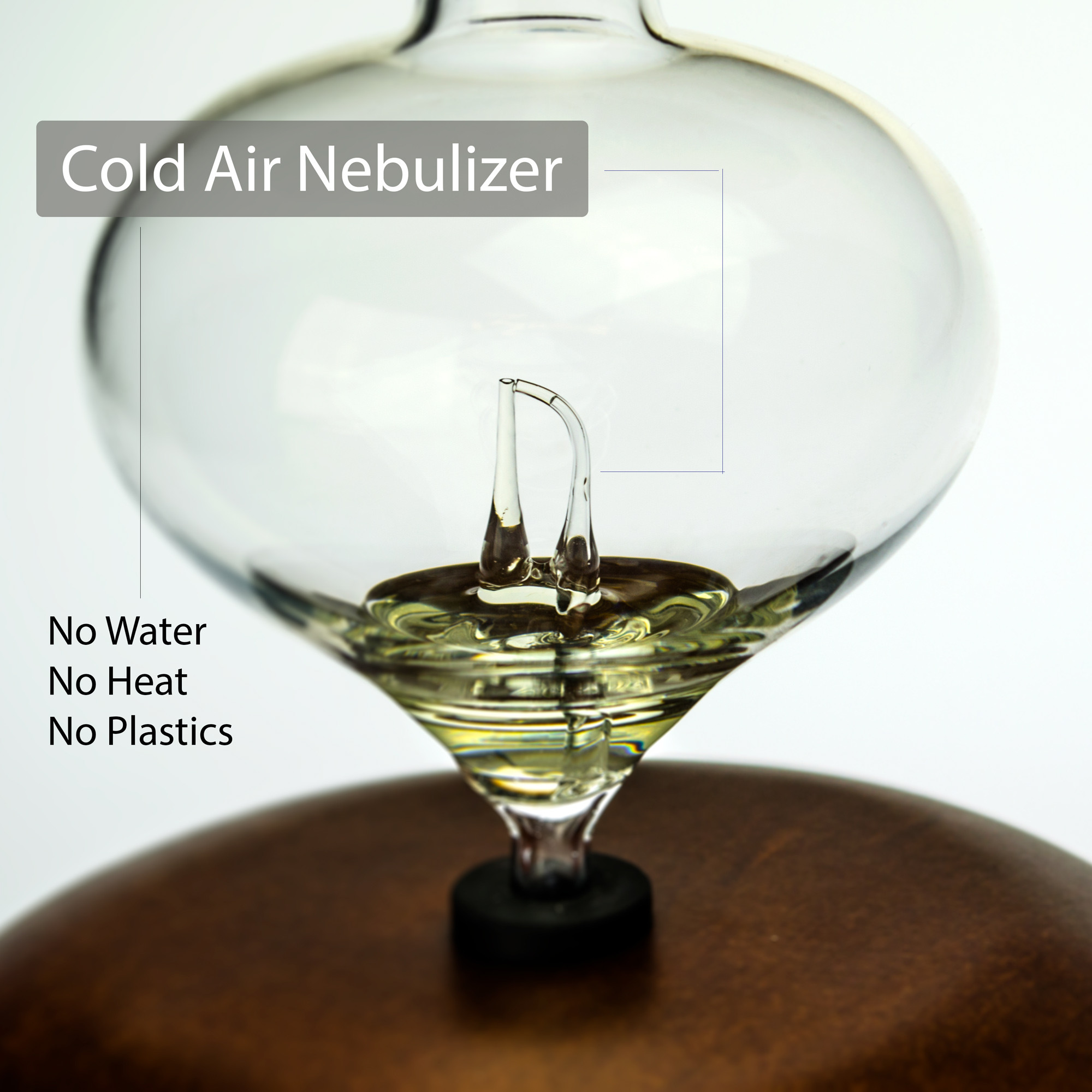 Nebulizing Essential Oil Diffusers - Glass Nebulizer - ArOmis