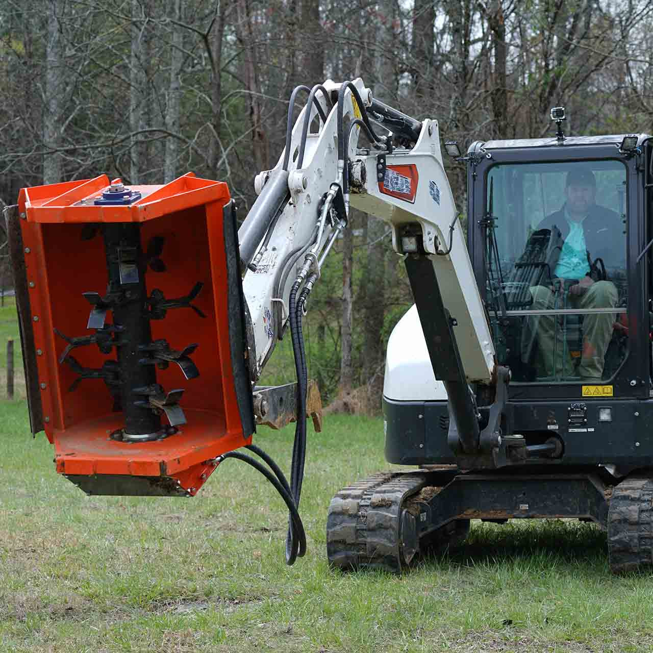 EX Series Excavator Flail Mower | Eterra Attachments