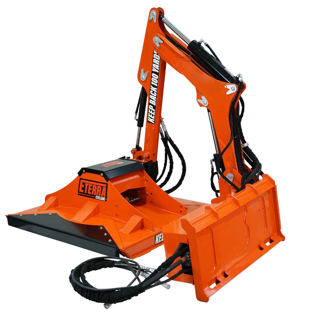 Raptor Skid Steer Boom Arm Mower Attachment | Eterra Attachments