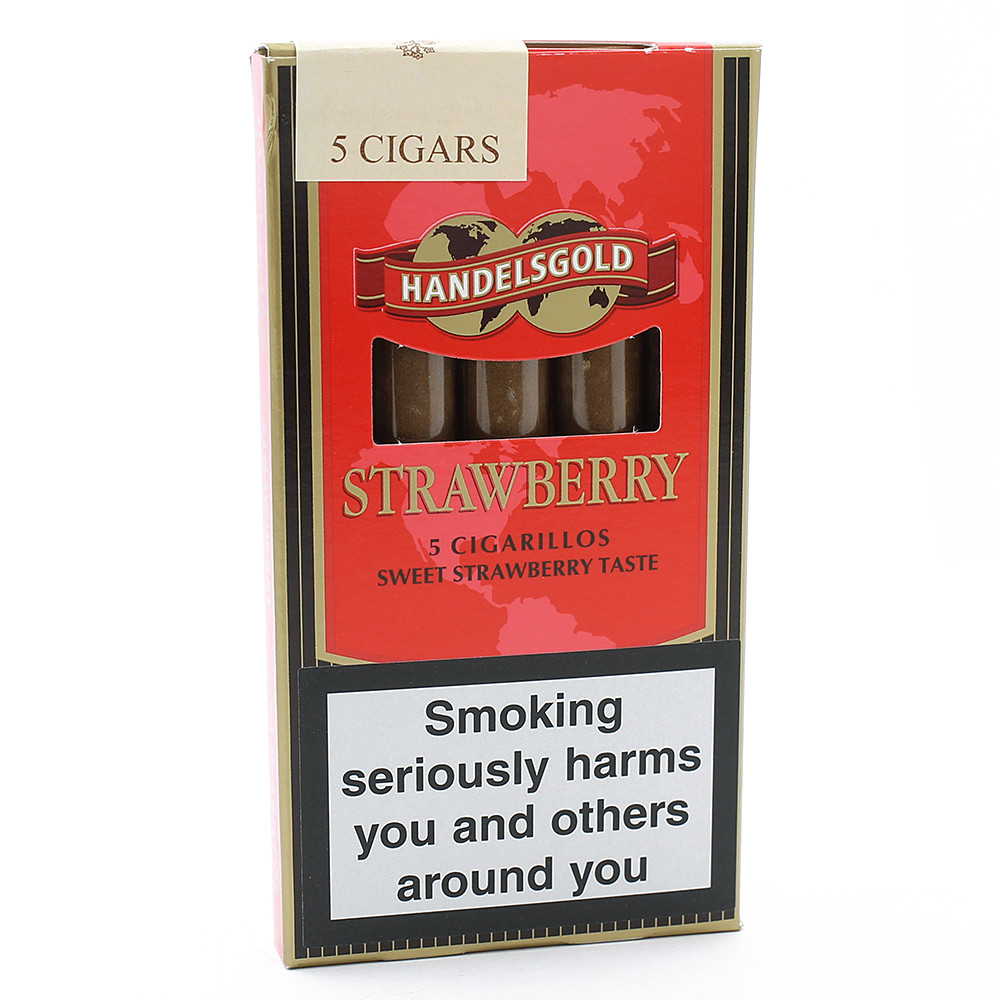 Handelsgold - Strawberry Cigarillo (Single) - GQ Tobaccos