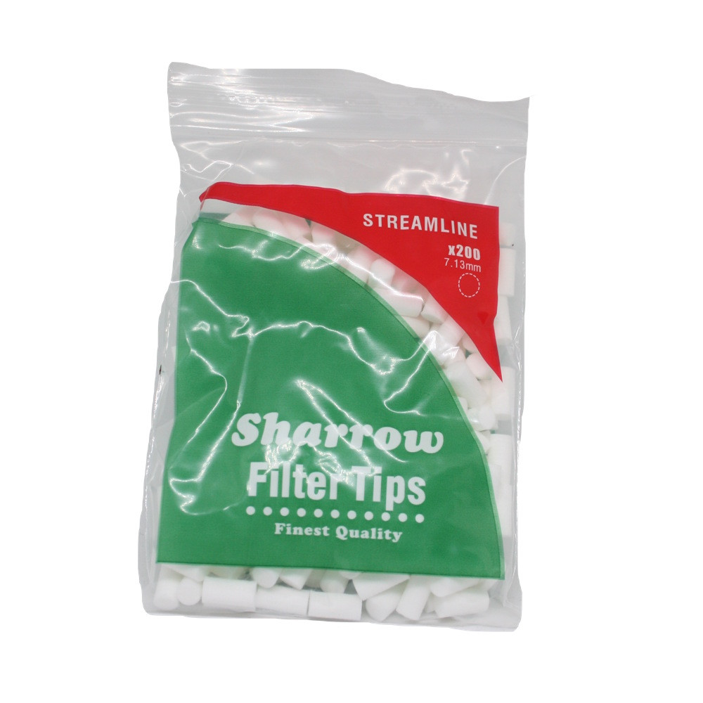 Sharrow - Streamline Tips 7.13mm (200 Filters) - GQ Tobaccos