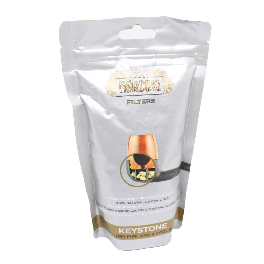 Nording Keystone Pipe Filters 100g Bag - GQ Tobaccos
