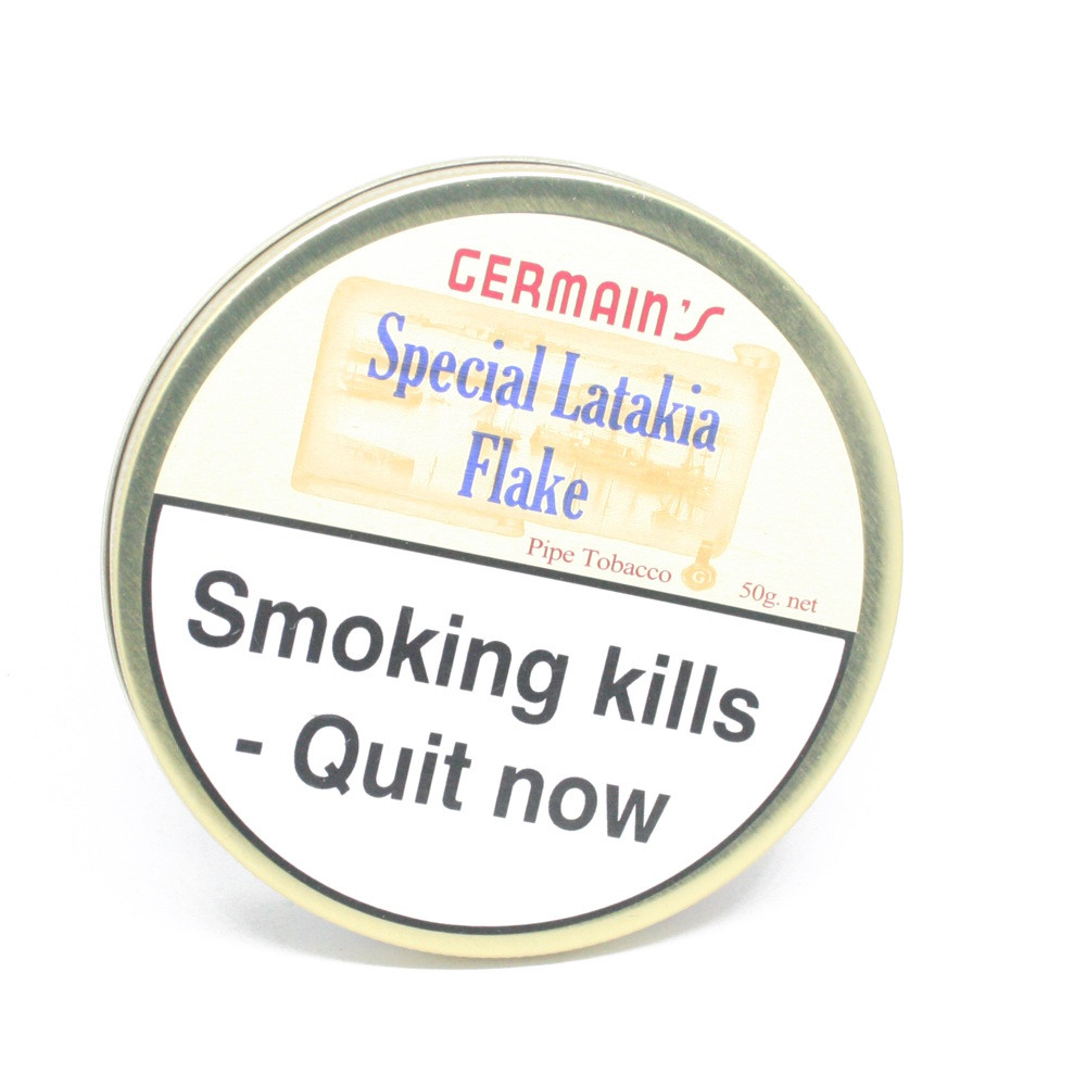 JF Germains - Special Latakia Flake - 50g Tin - GQ Tobaccos