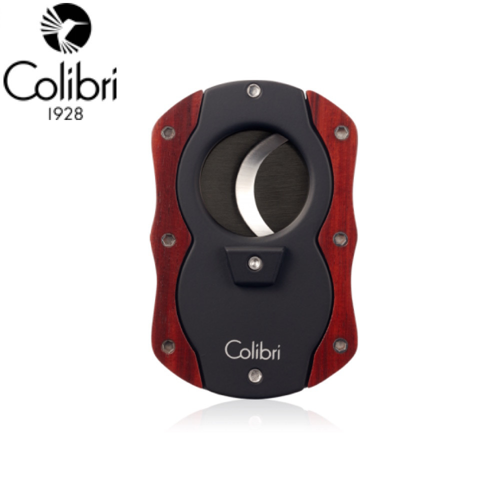 Colibri - Cutter Black & Red Burl Wood