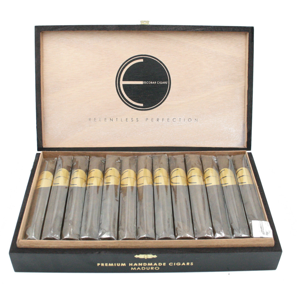 Escobar Cigars - Maduro - Double Toro Gordo - Box of 25 Cigars - GQ ...