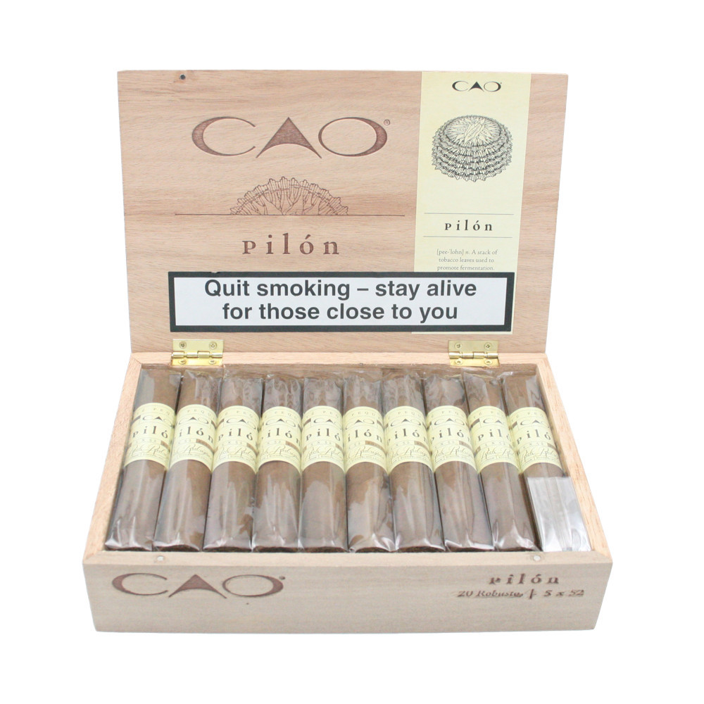 CAO - Pilon - Robusto - Box of 20 Cigars - GQ Tobaccos