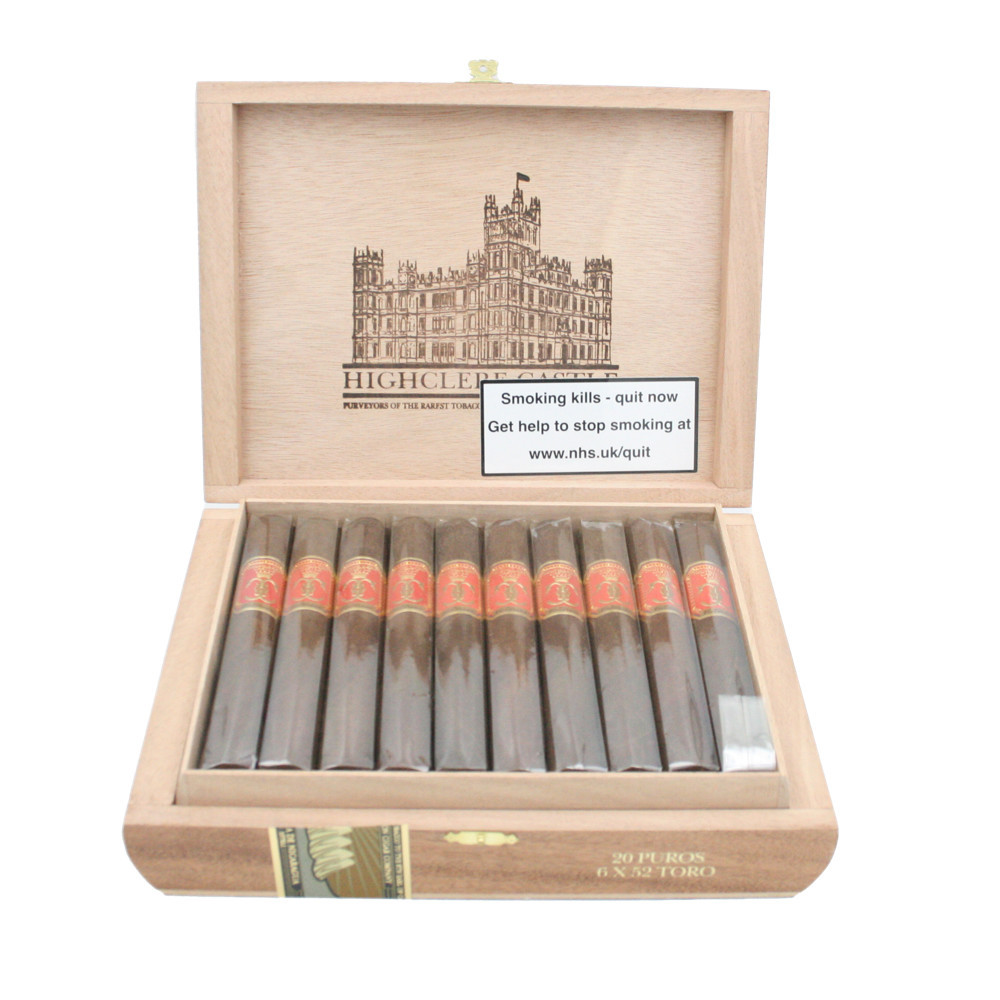 Highclere Castle - Victorian - Toro - Box of 20 Cigars - GQ Tobaccos