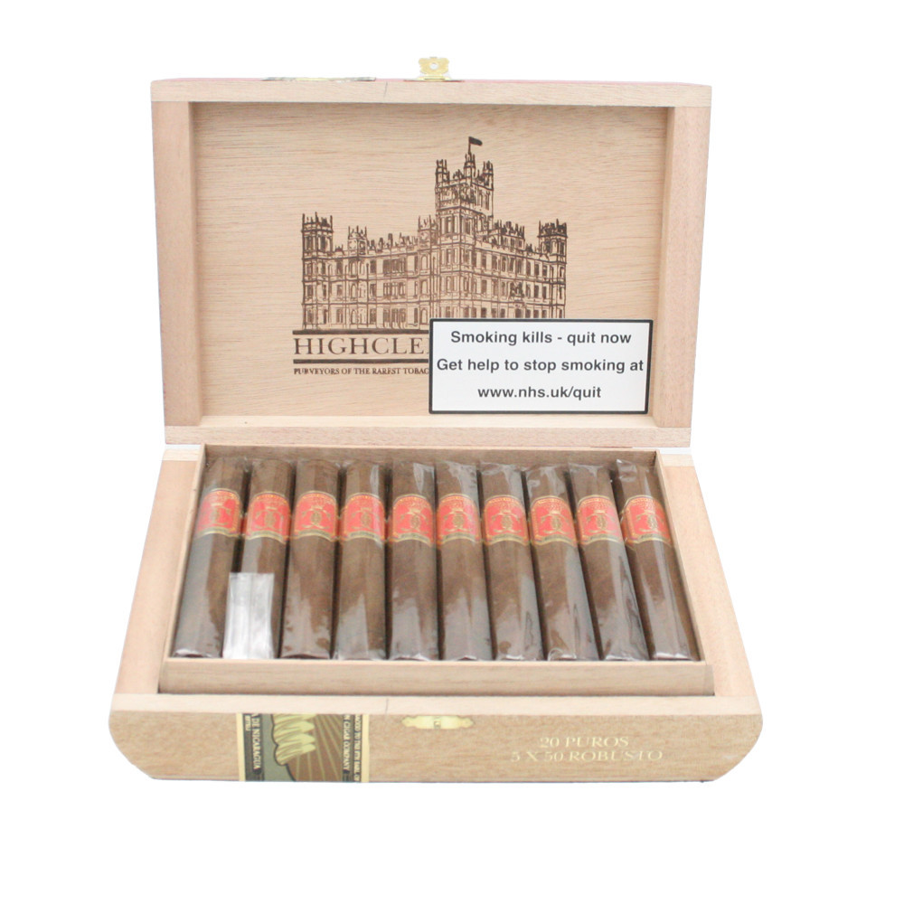 Highclere Castle - Victorian - Robusto - Box of 20 Cigars - GQ Tobaccos
