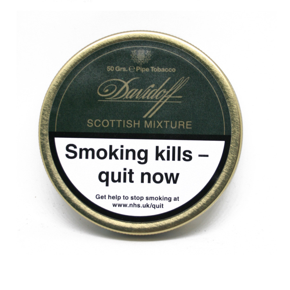 Davidoff Scottish Mixture Pipe Tobacco - 50g Tin - GQ Tobaccos