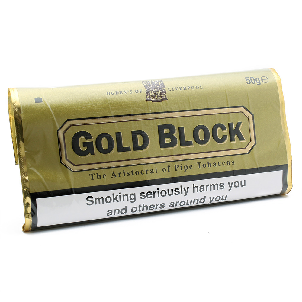 Ogdens - Gold Block (Now in 40g Packs) - GQ Tobaccos