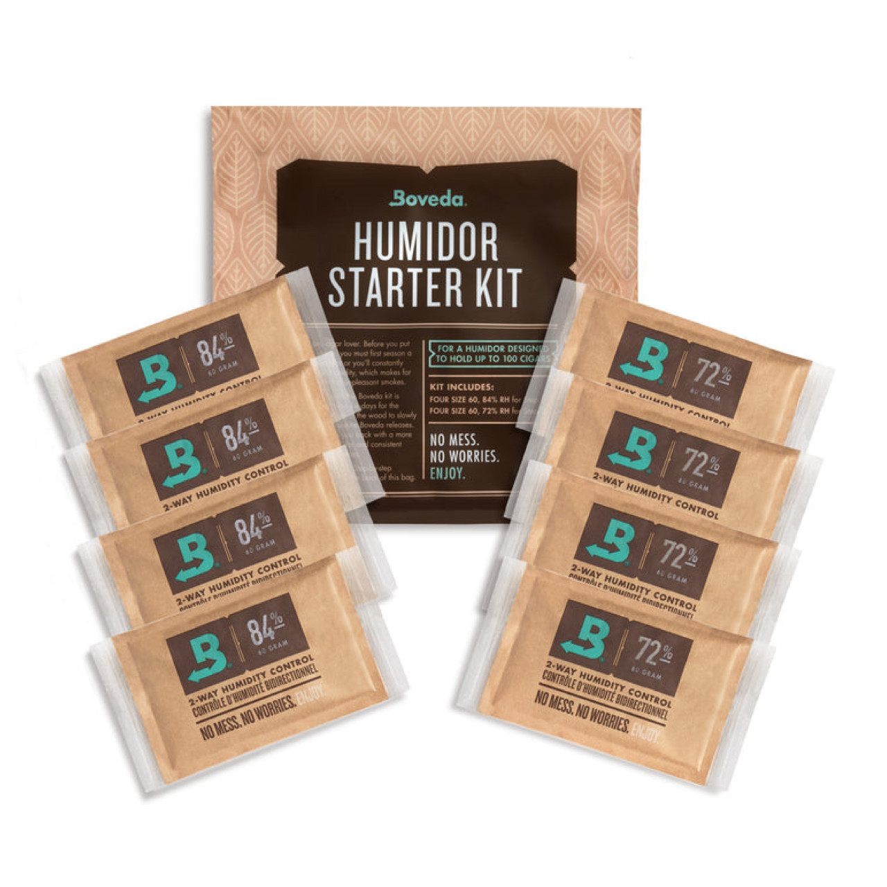 Boveda - Humidor Starter Kit - 100 Count | GQ Tobaccos