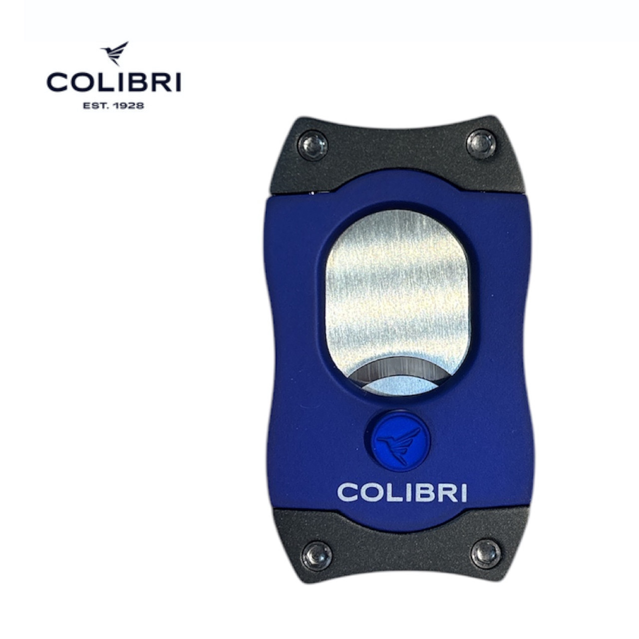 Colibri - S Cutter easy Cut - Black & Blue - Cigar Cutter