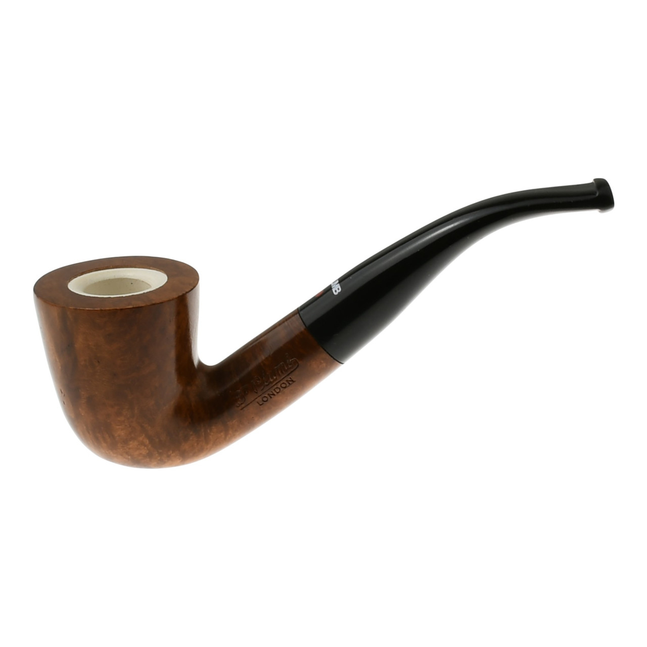 Dr Plumb - Meerschaum Lined - Bent Dublin - 9mm Filter Pipe - GQ Tobaccos