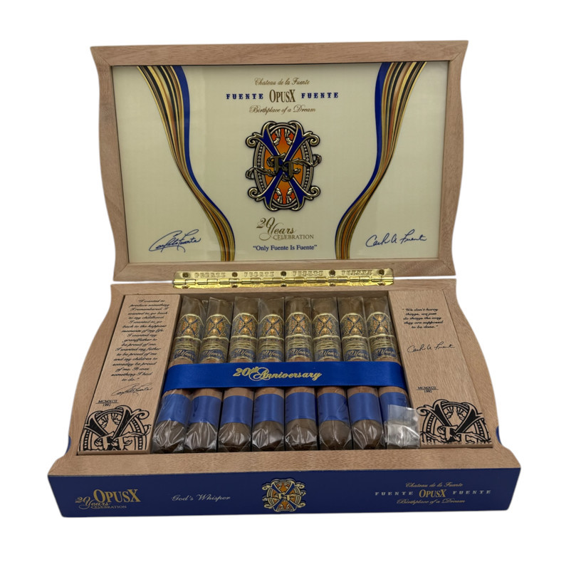 Arturo Fuente - Opus X 20th Anniversary - God's Whisper - Box of 20 ...