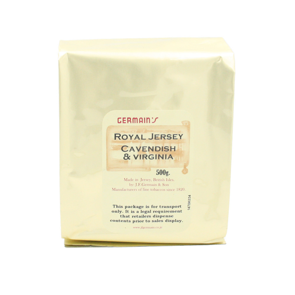 JF Germains - Royal Jersey Cavendish & Virginia 50g Tin - GQ Tobaccos