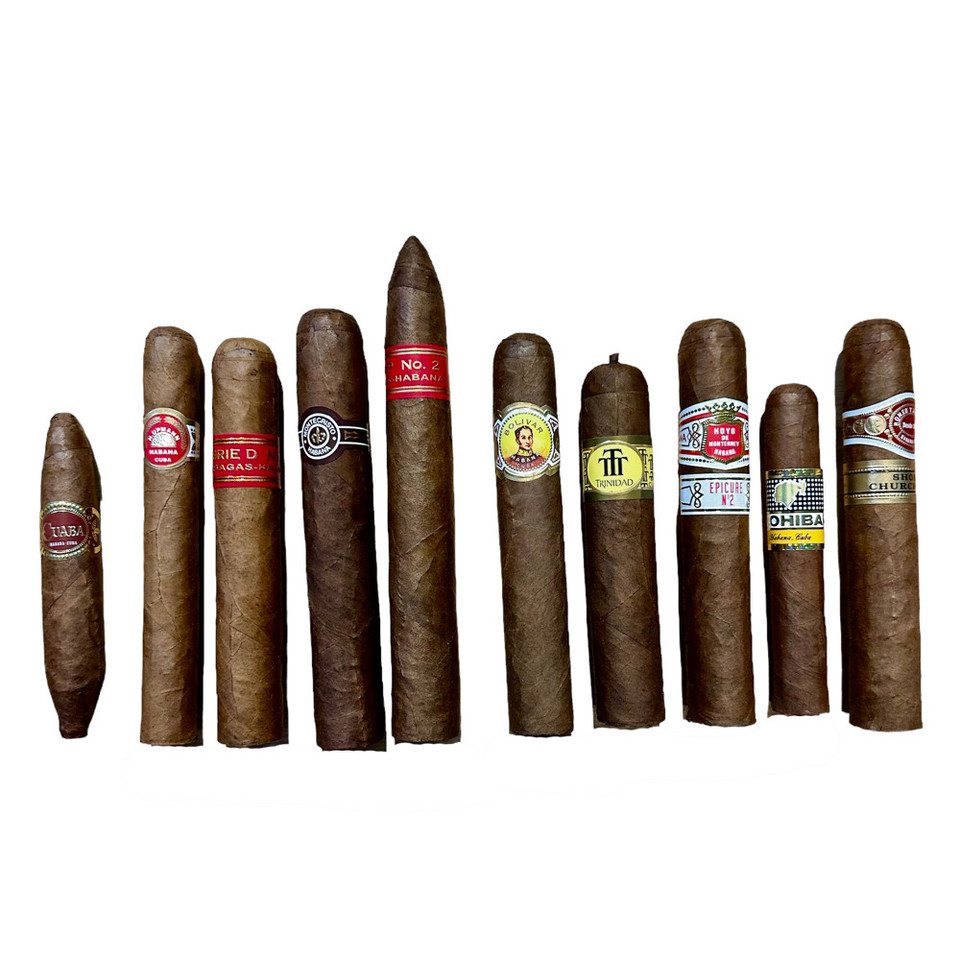 Cuban Cigar Sampler - Cuban Classics - 10 Cigars - GQ Tobaccos