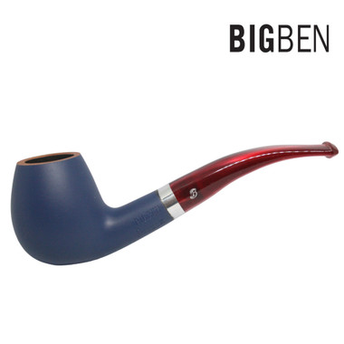 Big Ben - Sylvia 802 - Blue Matte & Red Stem - 9mm Filter - GQ Tobaccos