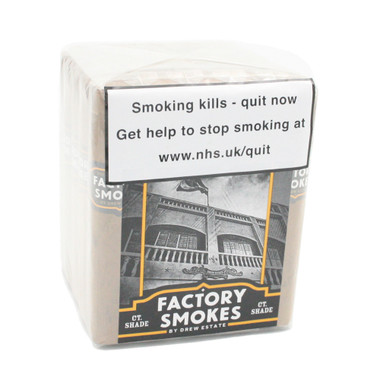 Drew Estate -Factory Smokes - CT Shade Robusto - Bundle of 25 Cigars ...