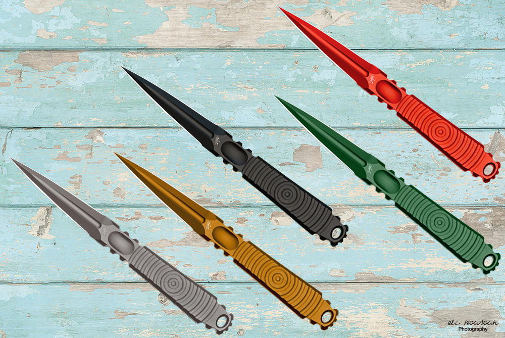 Knight Elements OSS Dagger w/ Kydex - Tactical Elements Inc