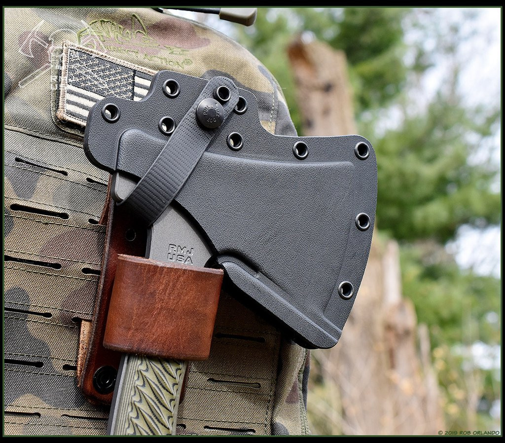 RMJ Tactical Wilderness Carry Baldric - Leather Loop - Tactical ...