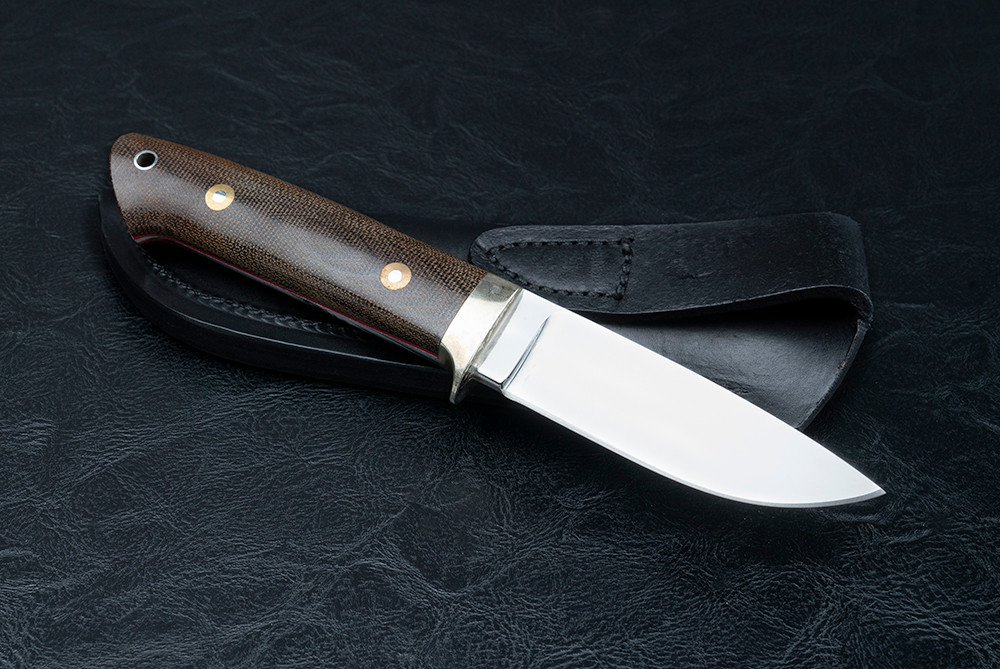 Terry Knipschield Custom Loveless Style Drop Hunter Mirror Polished ...