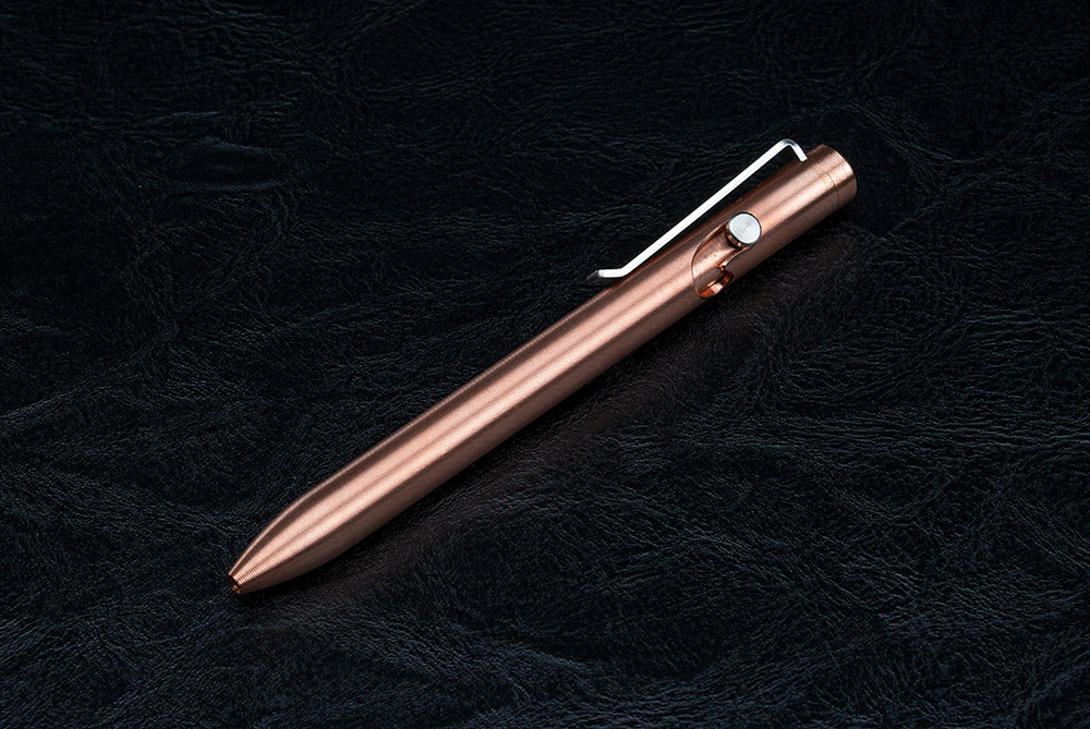 Tactile Turn 5.1" Bolt Action Pen Copper Short -10-BA2-COP-TTM ...