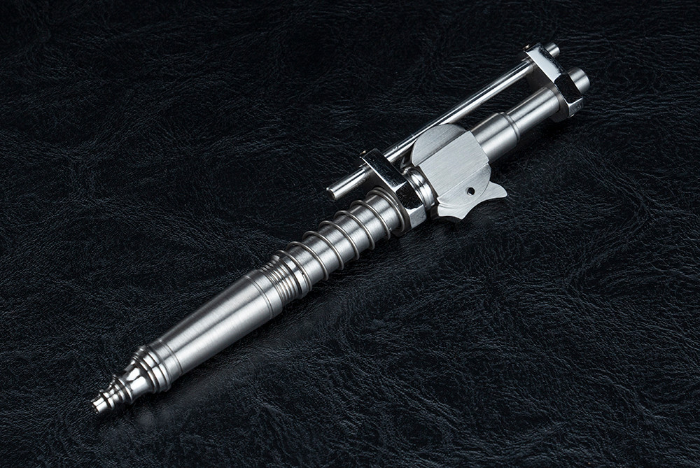 Hidetoshi Nakayama SteamPunk Knock Pen in Stainless Steel Polished ...