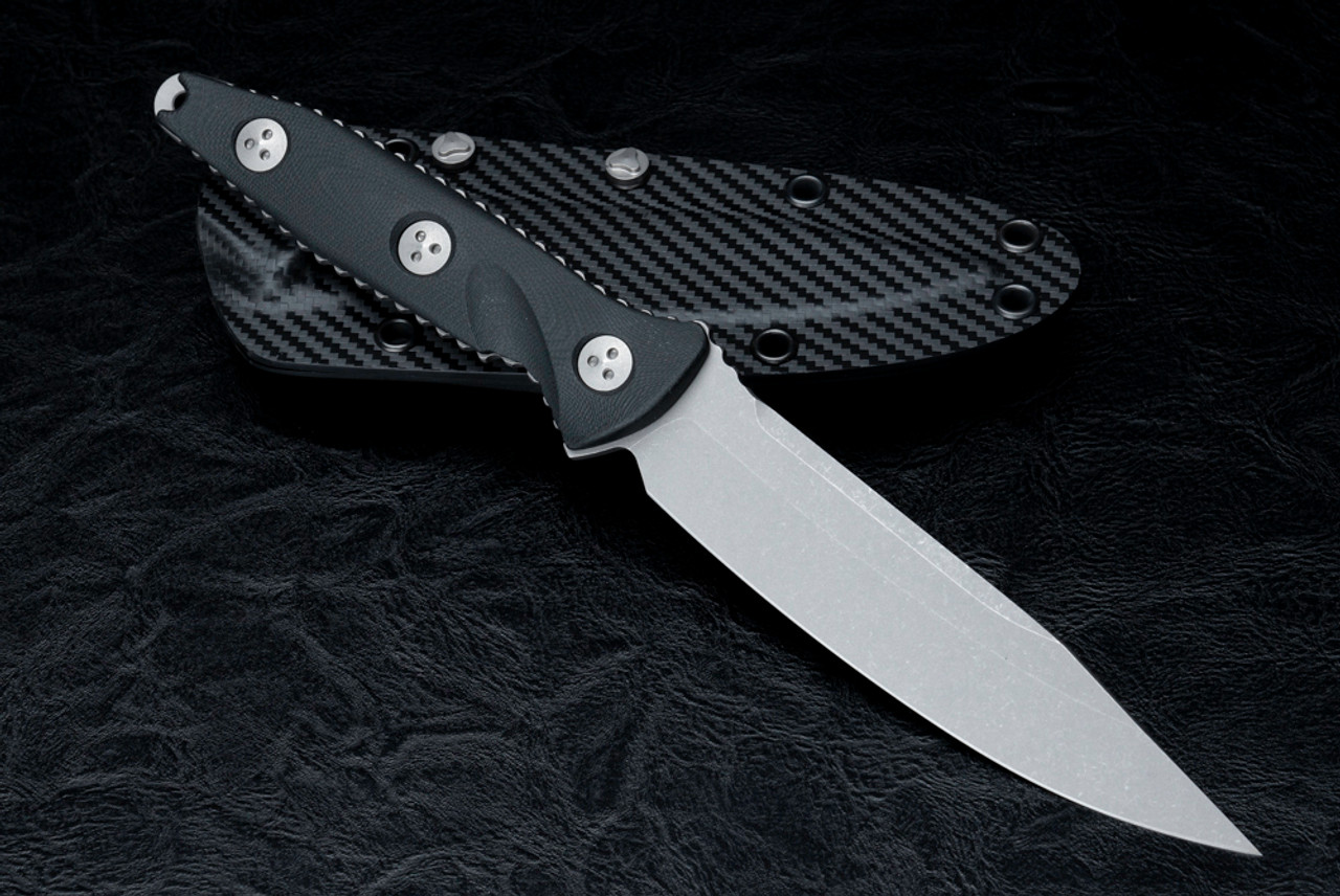 Microtech Knives Socom Alpha Se Apocalyptic Fixed Blade Knife W Black