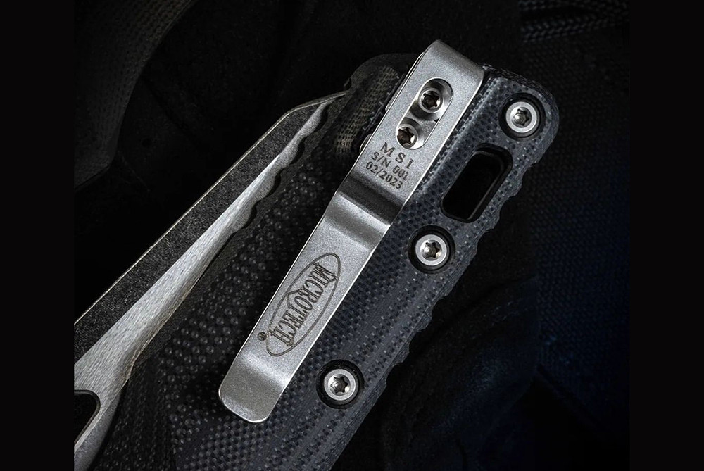 Microtech Knives Microtech Standard Issue MSI RAM-LOK Knife Stonewashed ...