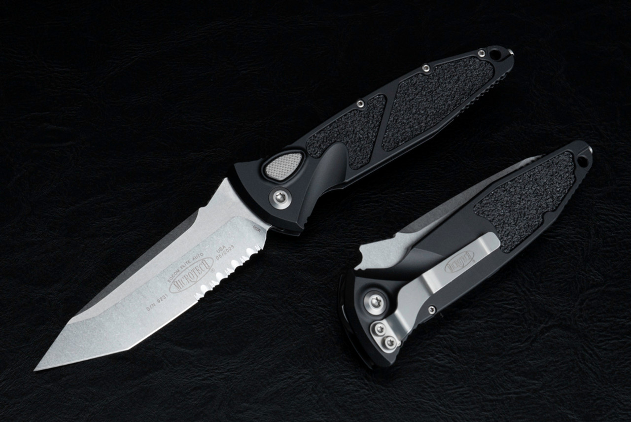 Microtech Knives Socom Elite Te Automatic Knife Partially Serrated
