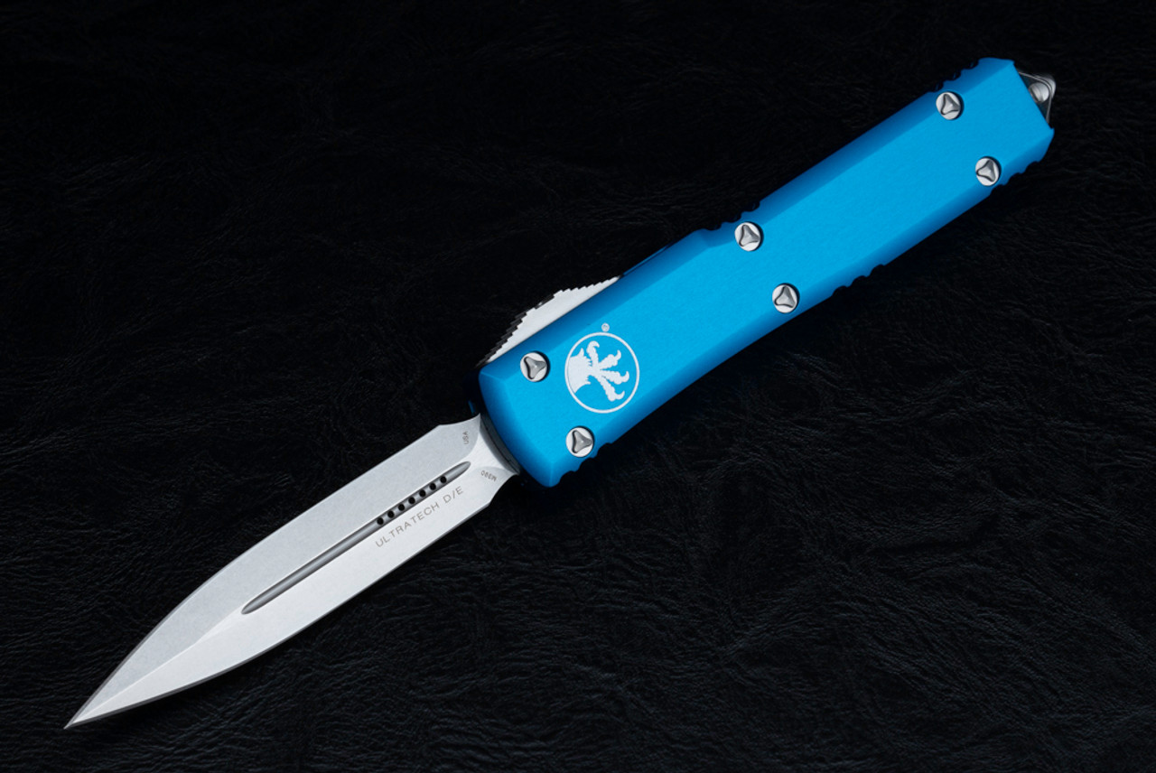 Microtech Knives Ultratech De Otf Automatic Knife Stonewashed Blade