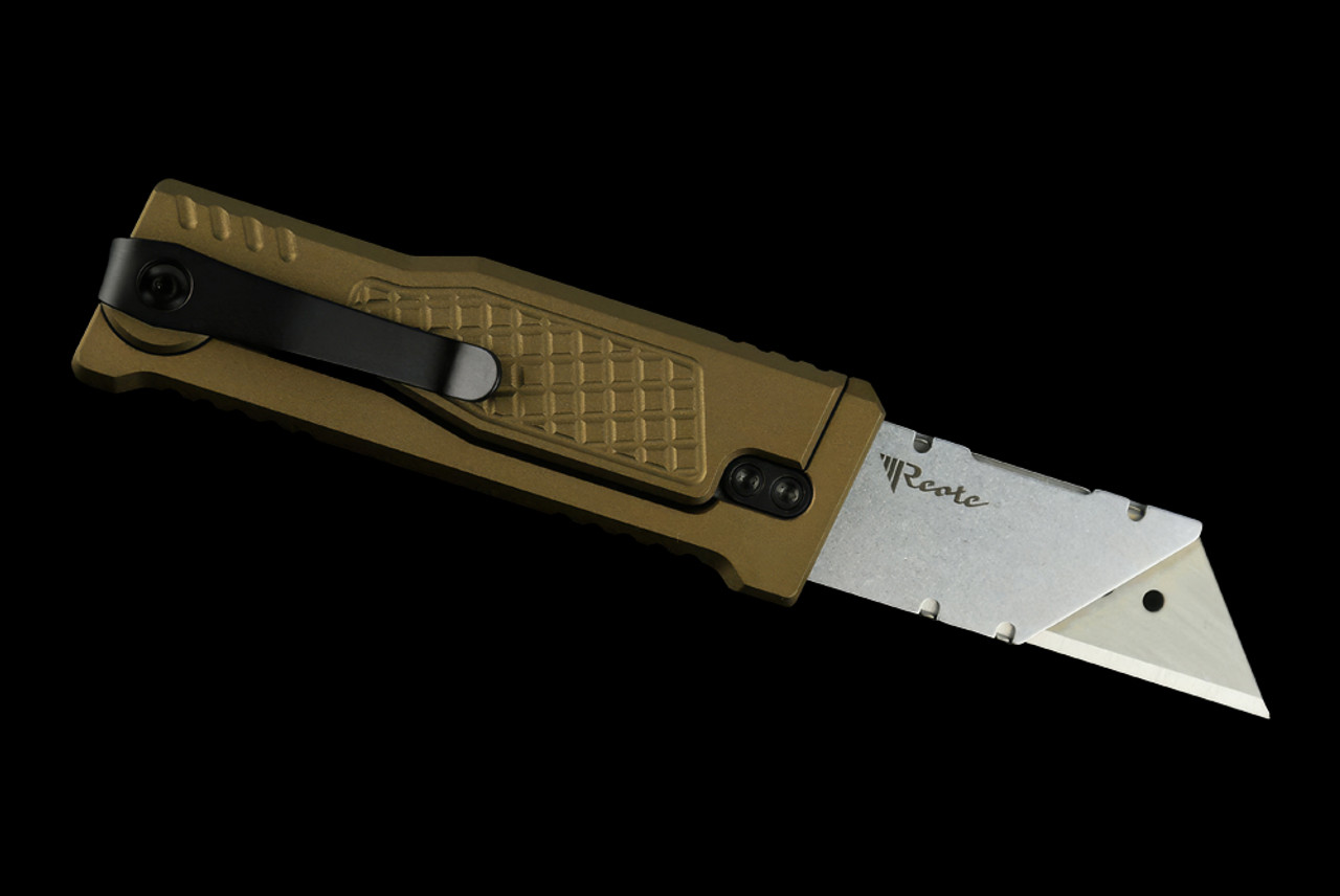 Reate Knives Exo U Exoskeleton Design Manual Otf Knife Reverse Tanto