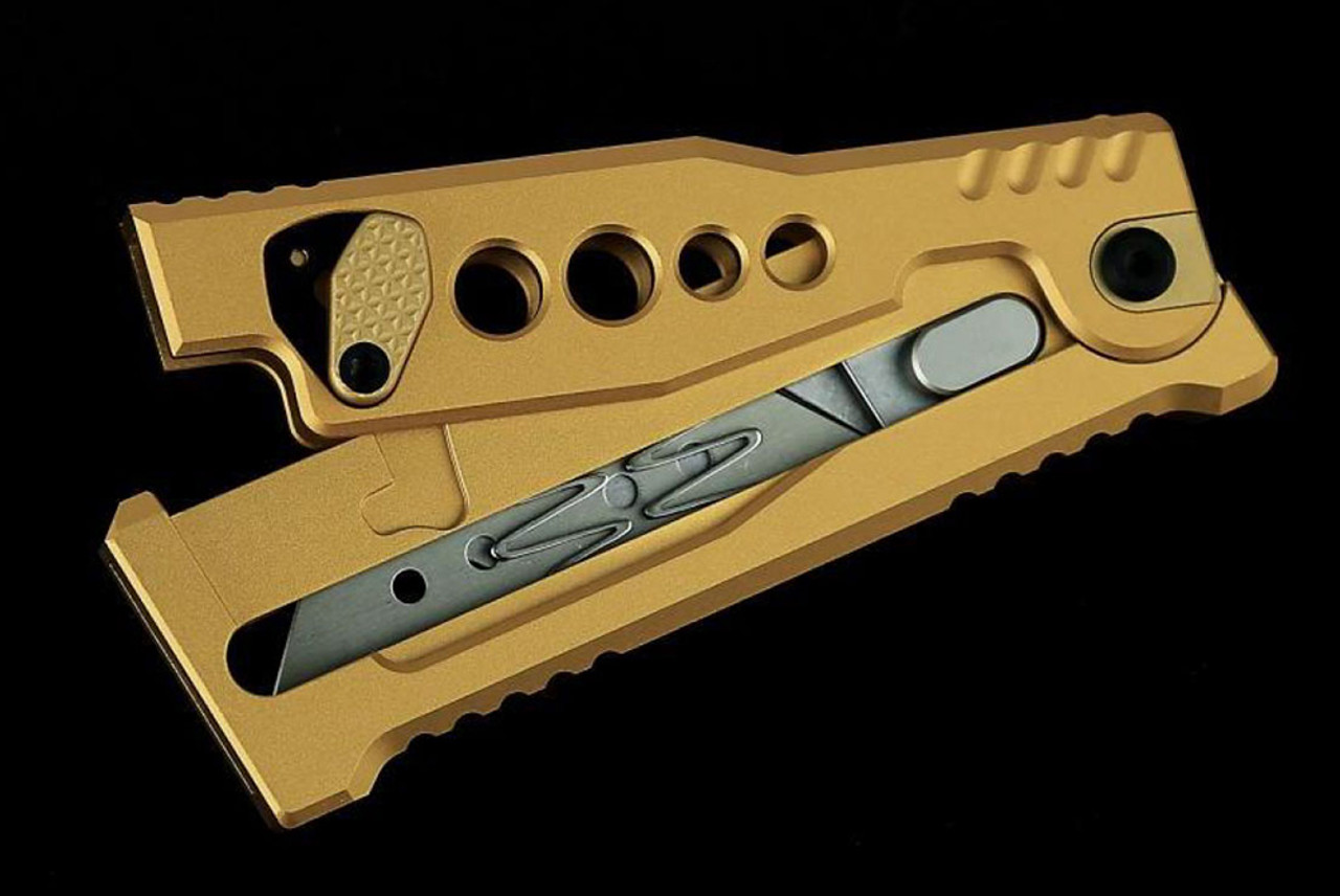 Reate Knives Exo U Exoskeleton Design Manual Otf Knife Reverse Tanto