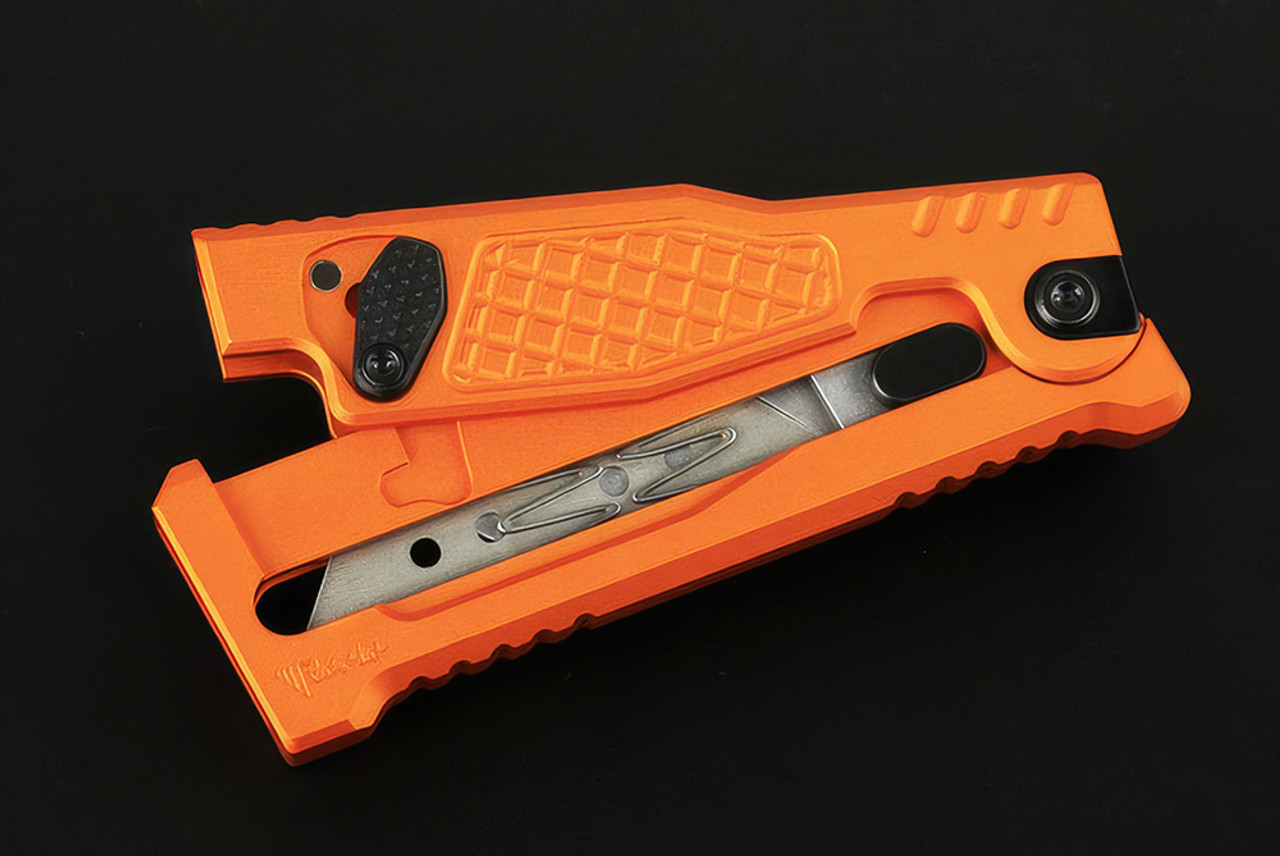 Reate Knives Exo U Exoskeleton Design Manual Otf Knife Reverse Tanto