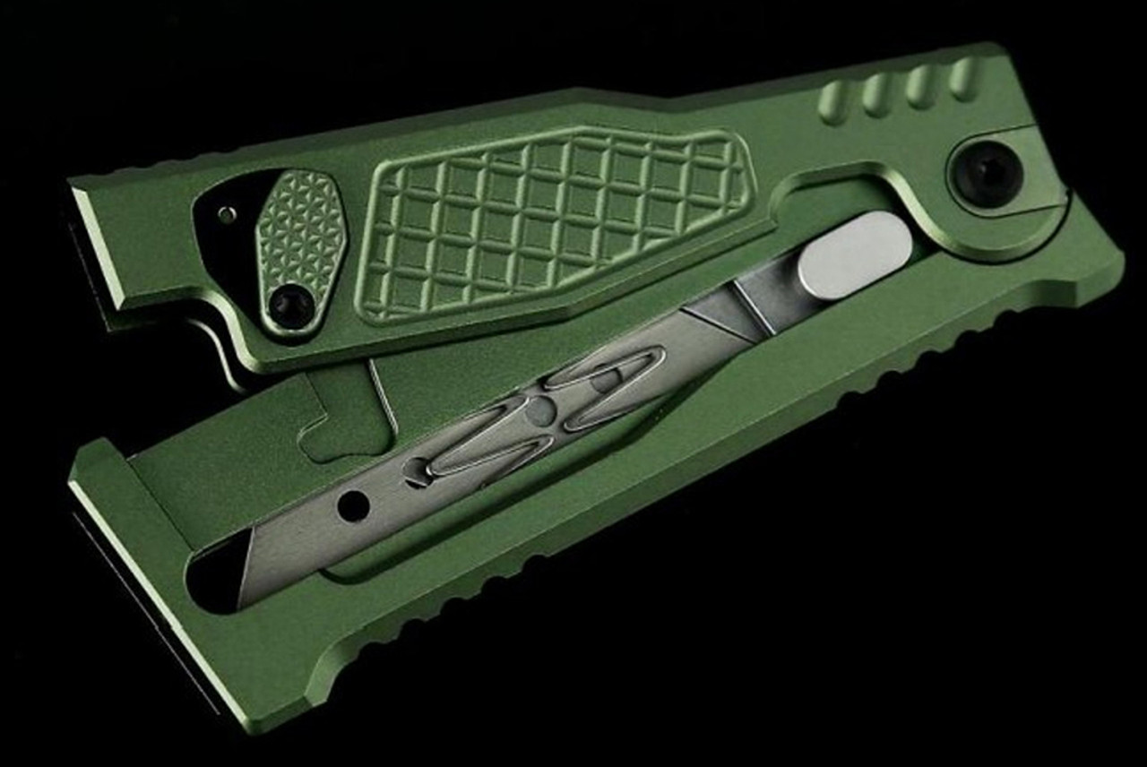 Reate Knives Exo U Exoskeleton Design Manual Otf Knife Reverse Tanto