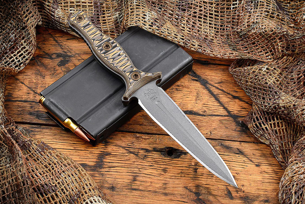 RMJ Tactical Raider Dagger CPM-3V w/ Kydex Sheath - Tactical Elements Inc