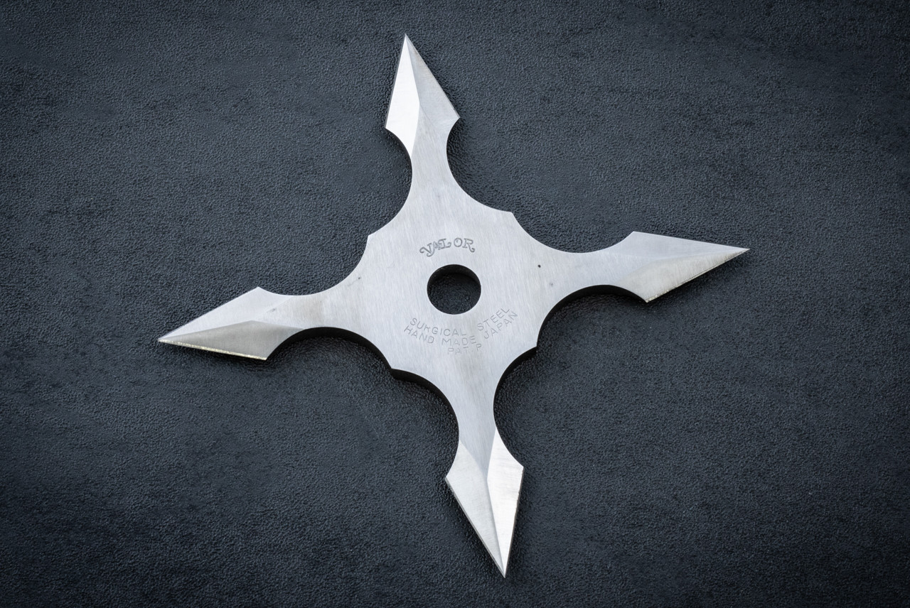 Takao Fukuta Vintage Kohga Ninja Valor Large Handmade Four Point ...