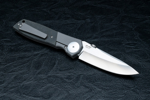 Resco Instruments GooseWorks Folder Satin Blade w/ Titanium Bolsters ...