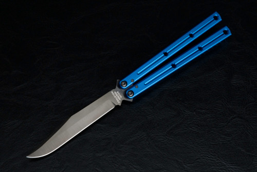 Squid Industries Spiral Krake Raken V3 Inked Butterfly Balisong Bowie ...