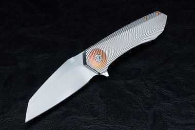 Skiff Made Blades Drifter Frame Lock Knife Hand Rubbed Satin Finish ...